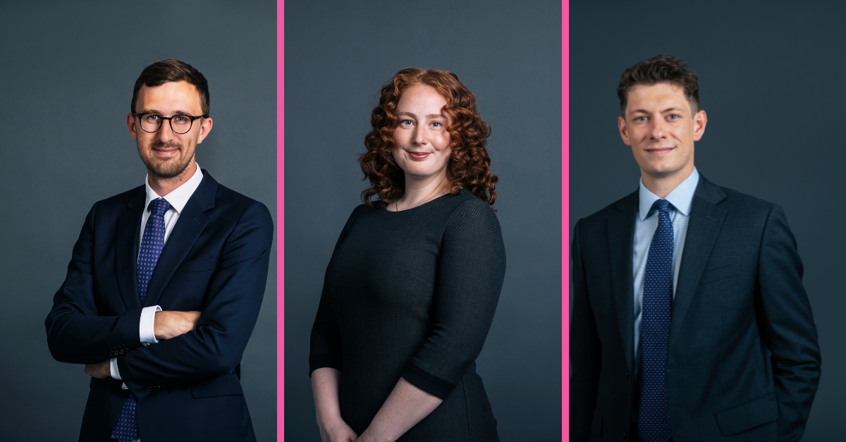 Ben Du Feu, Olivia Davies and Jack Barber appointed to the Attorney ...